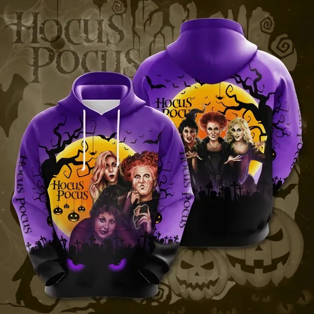 Halloween 3 Witches From Hocus Pocus Sanderson Sisters Clog Crocs ...